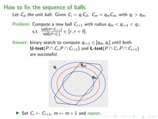 Practical Volume Estimation of Zonotopes by a new Annealing Schedule for Cooling Convex Bodies | PPT