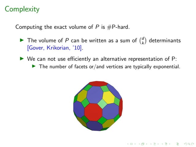 Practical Volume Estimation of Zonotopes by a new Annealing Schedule for Cooling Convex Bodies ...