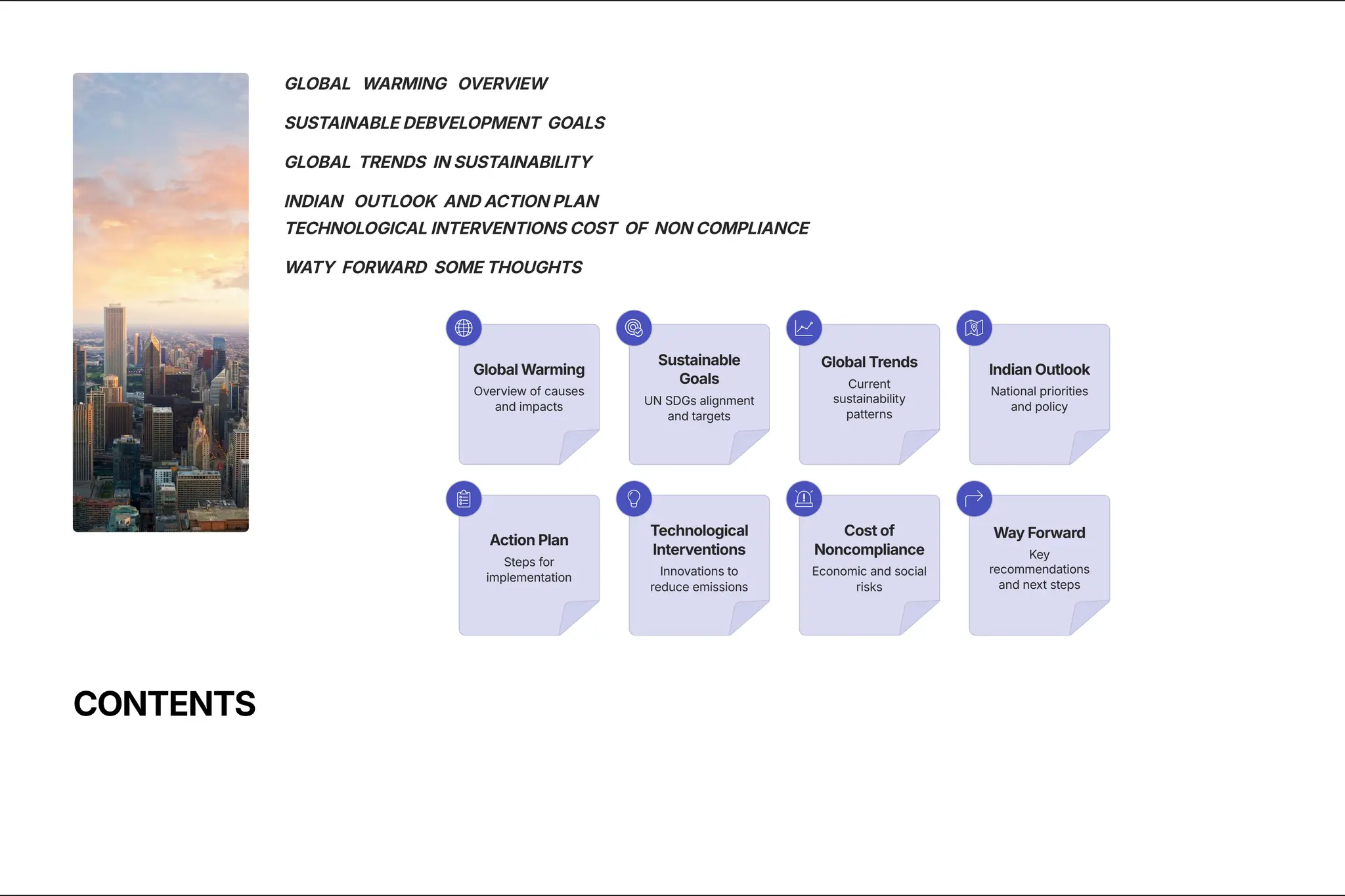 ICMS 2025 PRESENTATION ON CLIMATE CHANGE AND SUSTAINABILITY | PDF