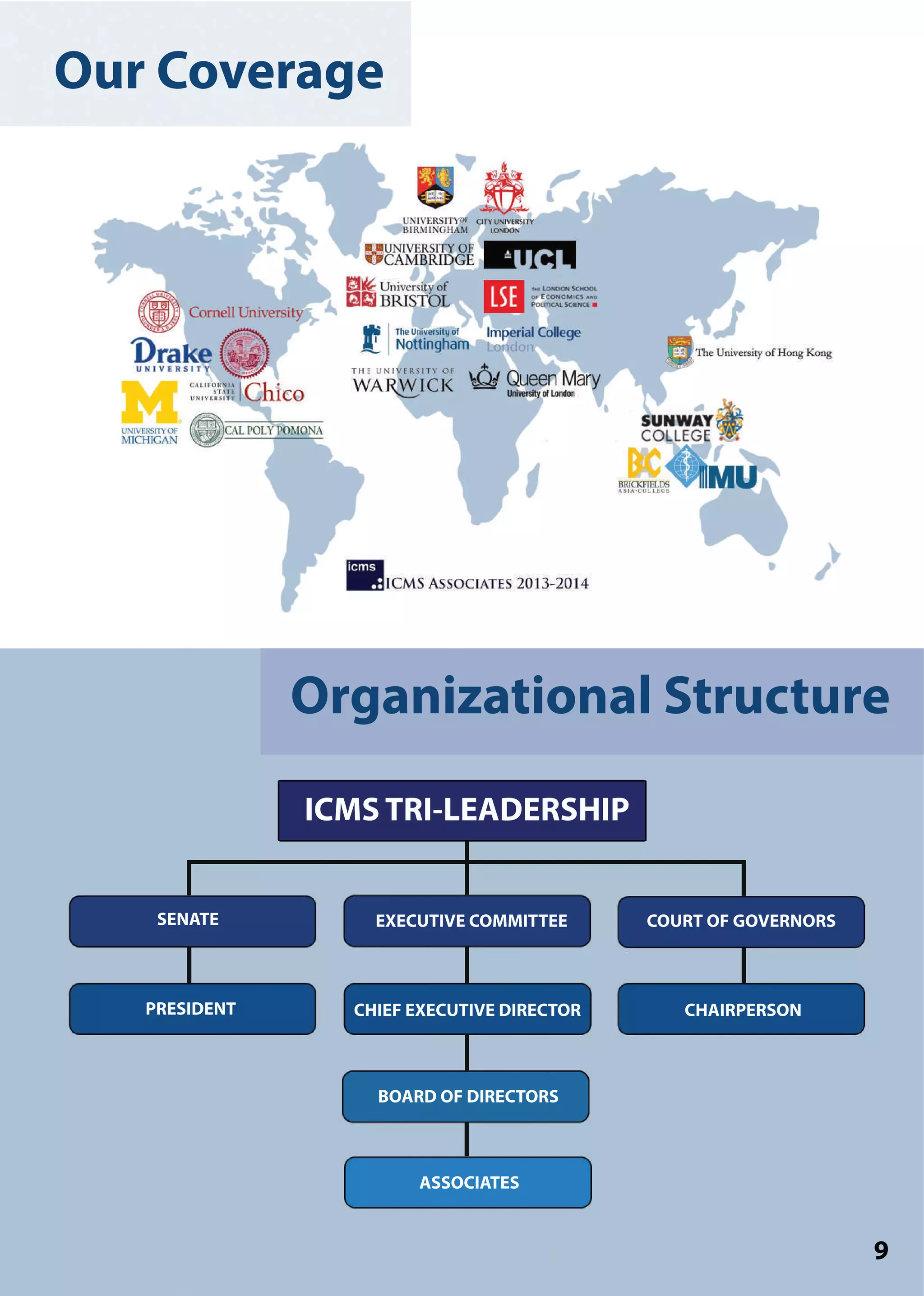 ICMS Prospectus 2014 | PDF | Professional School | Postgraduate Education