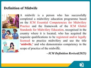 ICM Standards in Professional Midwifery Education & WHO Standards for ...