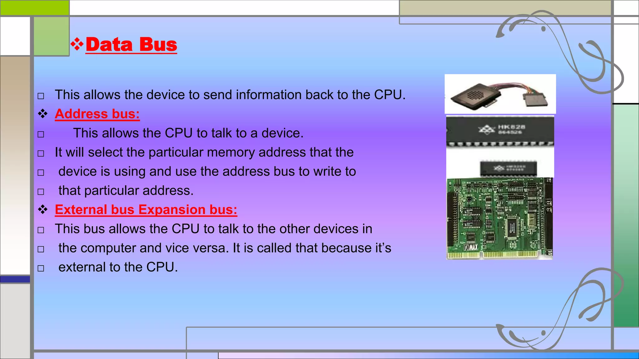 Mother board busses | PPTX
