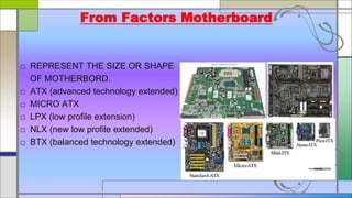 Mother board busses | PPT