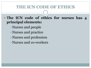 INTERNATIONAL COUNCIL OF NURSES | PPTX