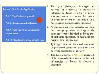 International Code of Nomenclature for algae, fungi, and plants (ICN ...