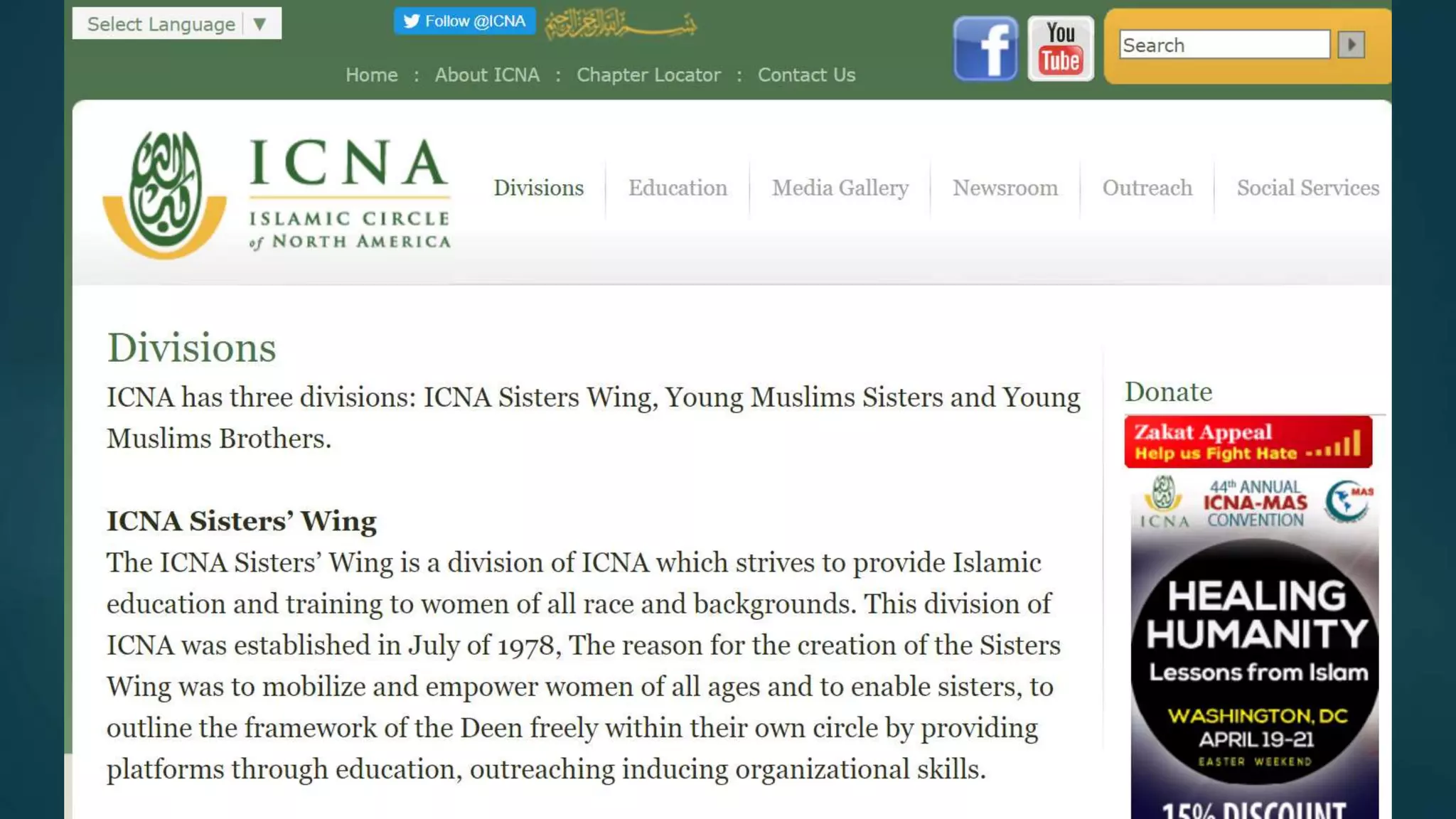 A case study on ICNA (Islamic Circle of North America) | PPT