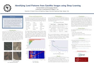 Identifying Land Patterns from Satellite Images using Deep Learning | PPT