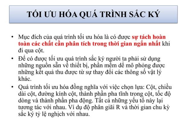 đạI cương về sắc ký | PPTX