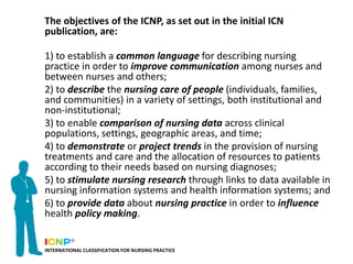 ICNP - International Classification for Nursing Practice | PDF