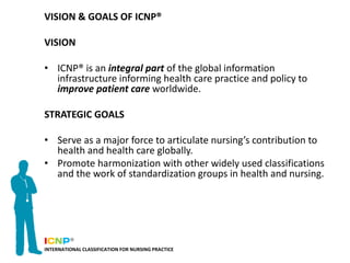 ICNP - International Classification for Nursing Practice | PDF