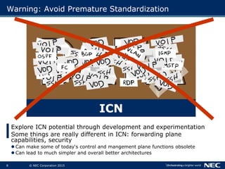 ICN in the IRTF and IETF | PPT
