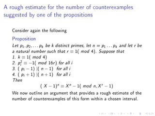 Heuristics for counterexamples to the Agrawal Conjecture | PDF