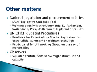 ICoCA 2016 Annual Report | PPT