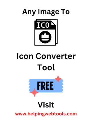 Any Image To Ico Converter Free Tool | PDF