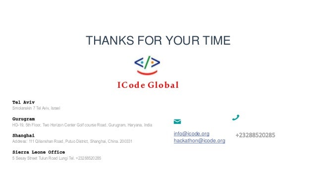 ICode Global- Worlds Largest Coding Competition for Children | PPTX
