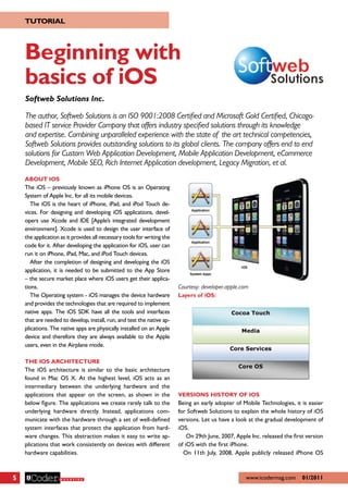 Beginning with basics of iOS | PDF