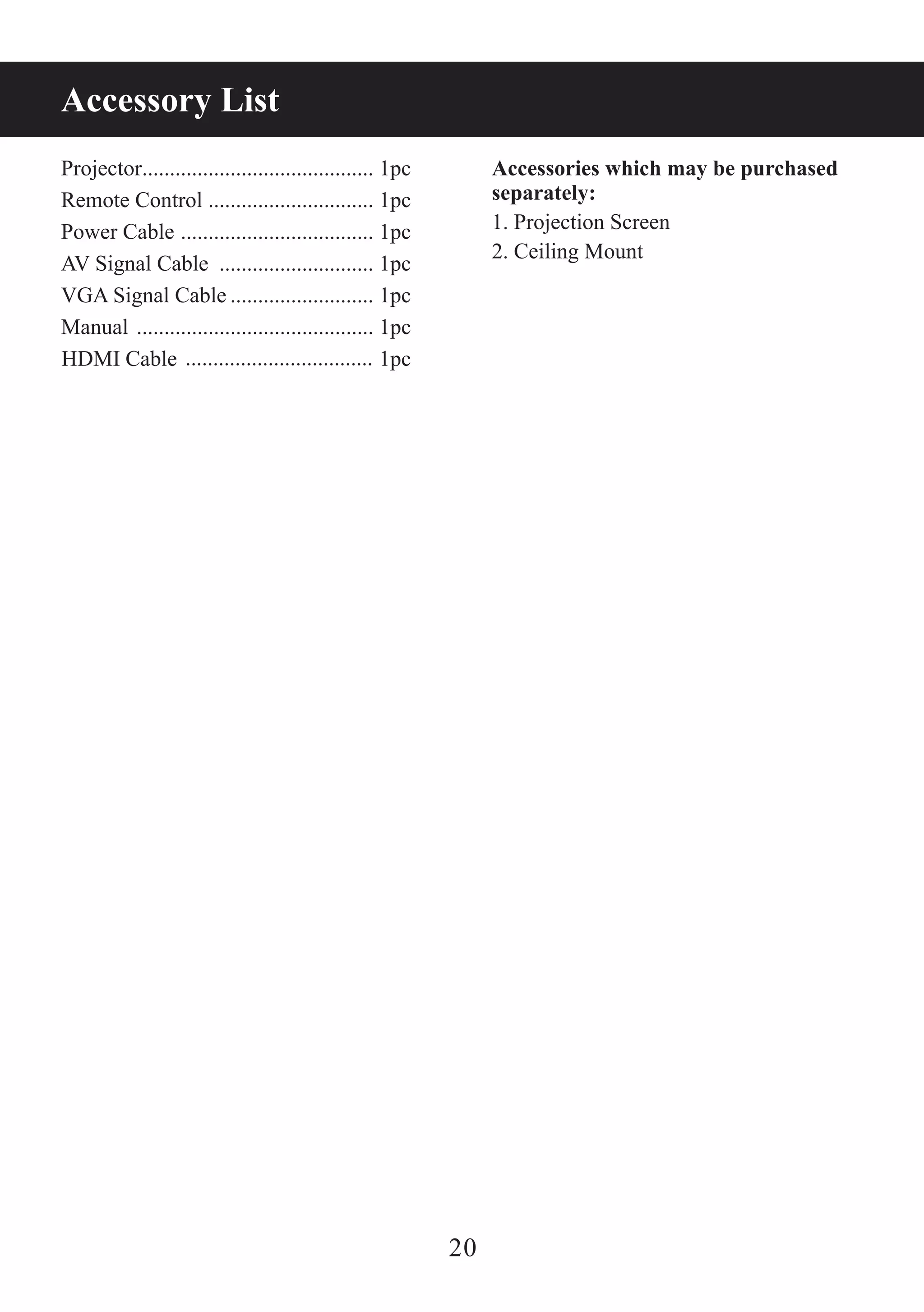 I codis t700 projector instruction manual | PDF