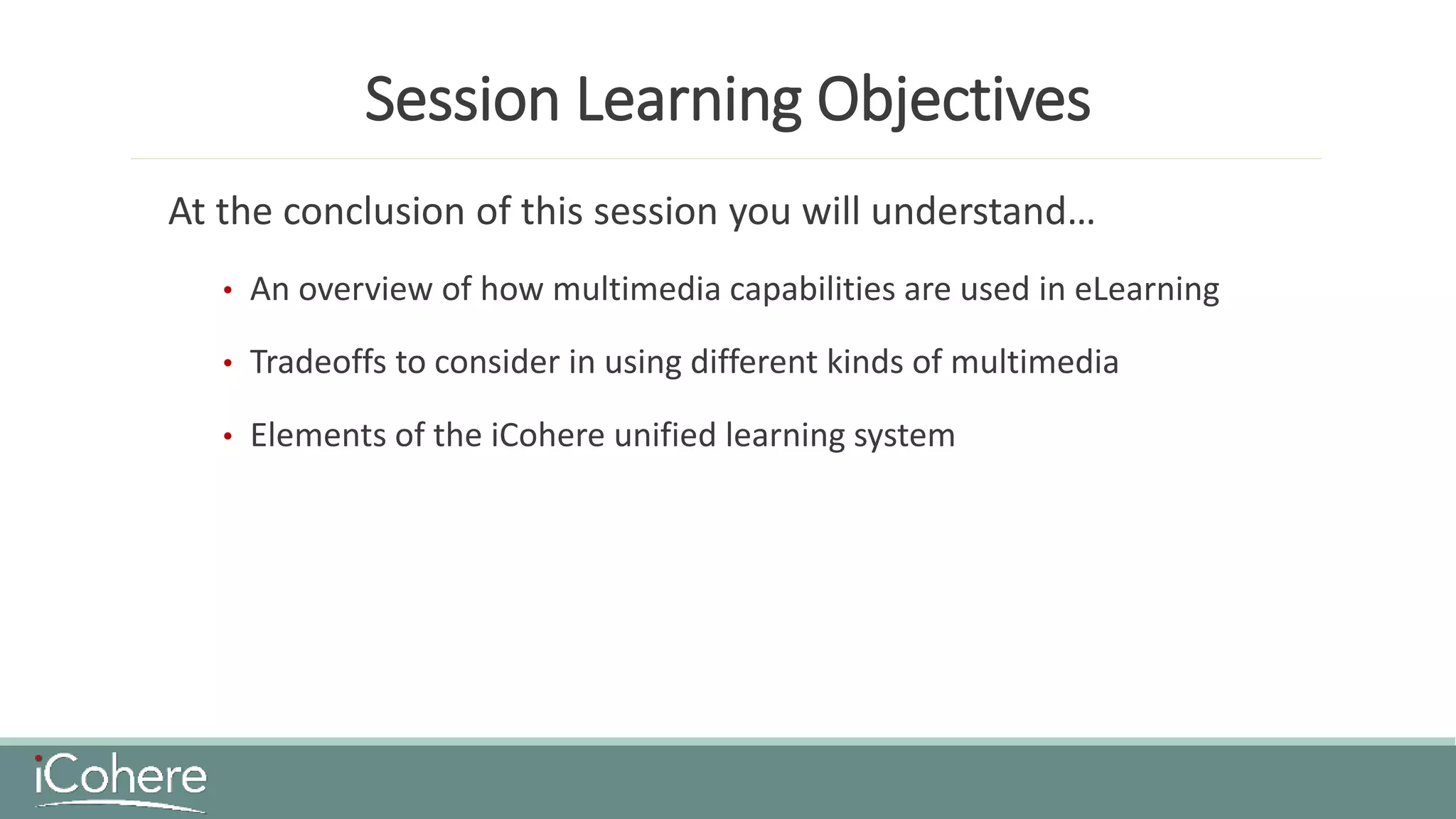 eLearning and Multimedia | PPTX