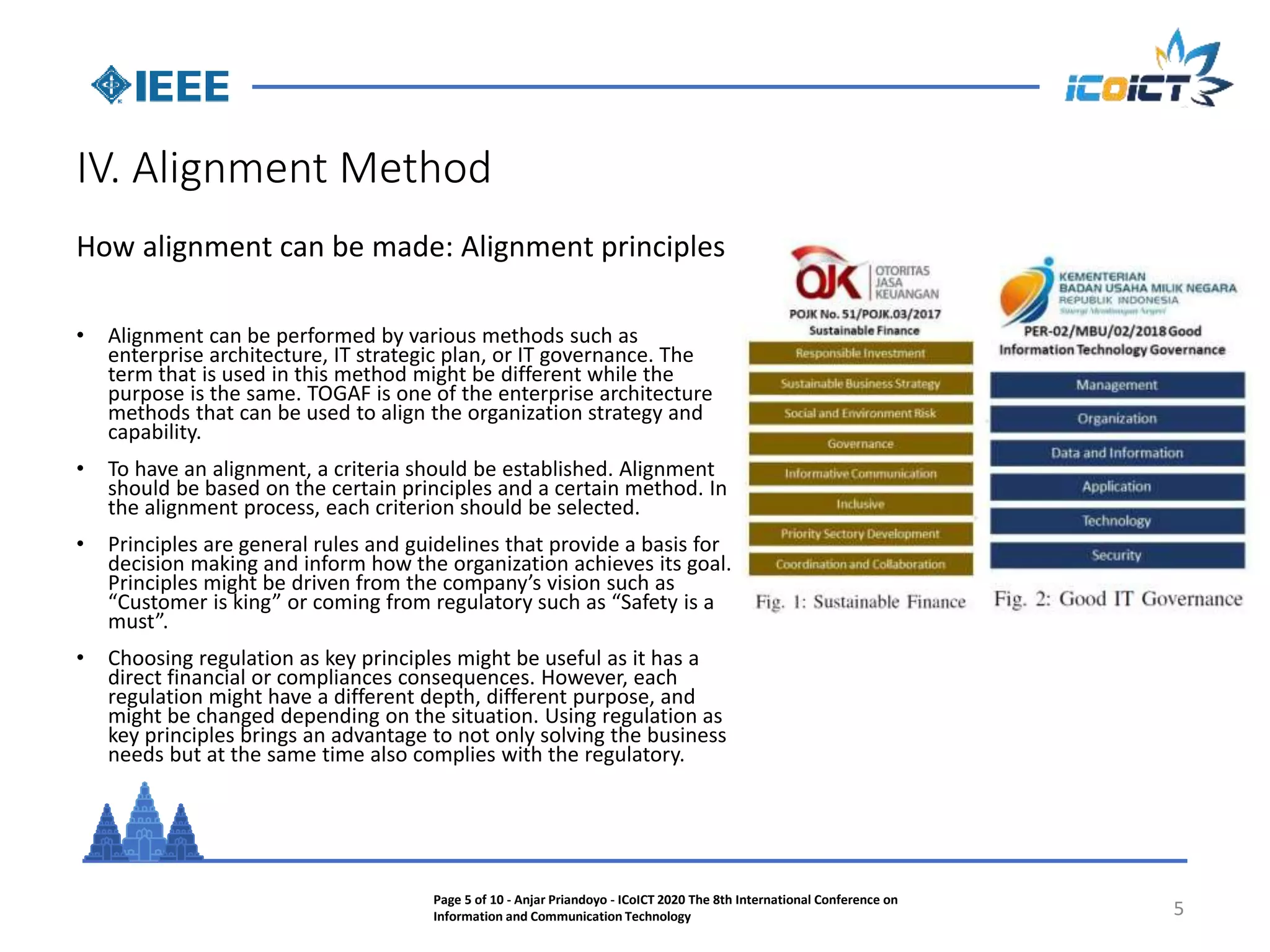 Sustainable Internet of Things: Alignment approach using enterprise ...