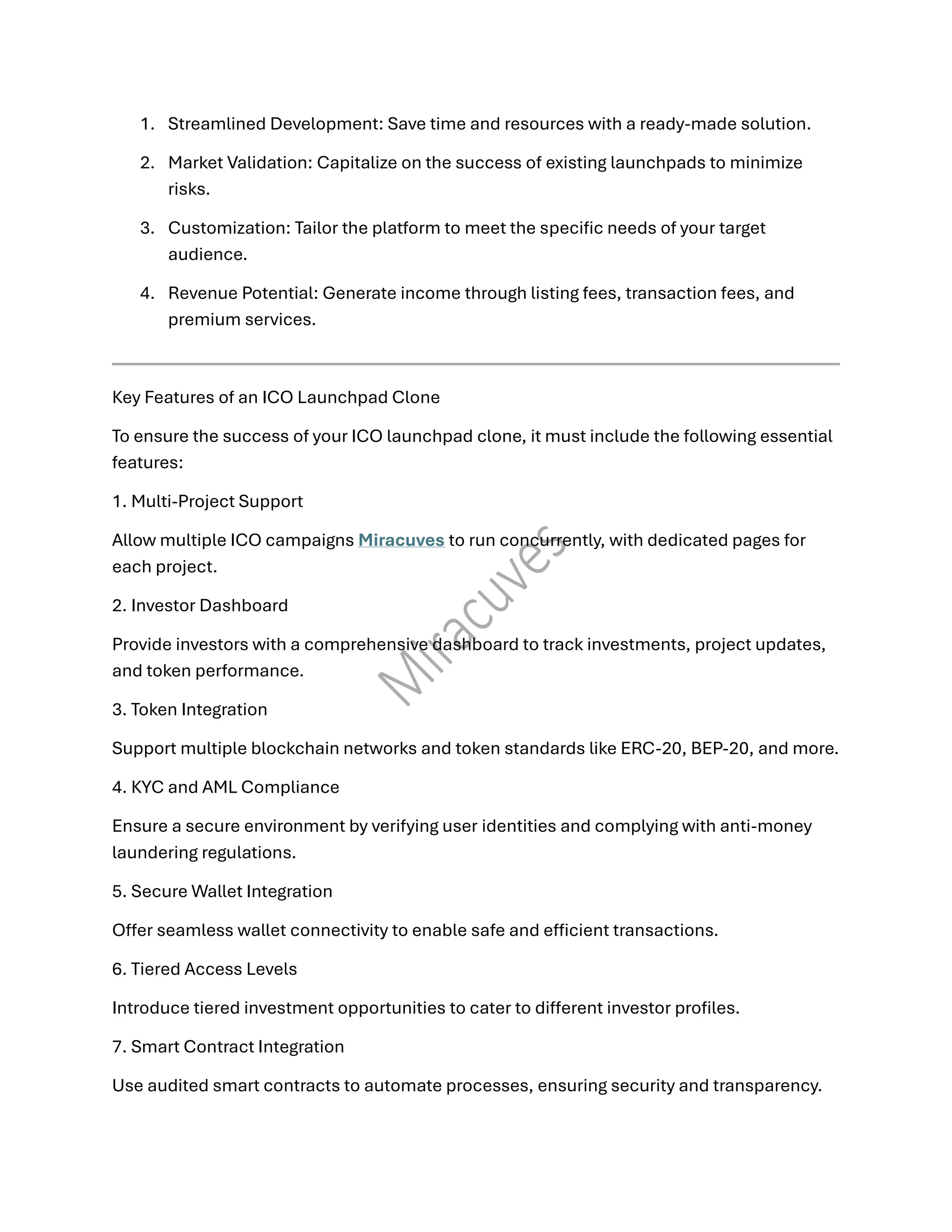 Advanced Technology ICO Launchpad Clone by miracuves.pdf