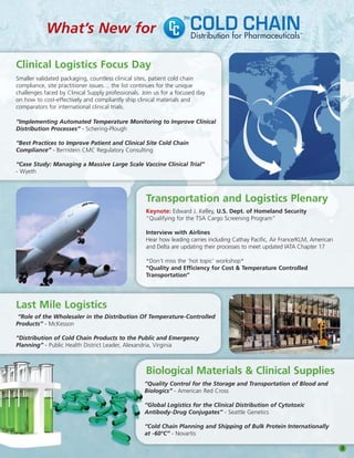 7th Cold Chain Distribution for Pharmaceuticals | PDF