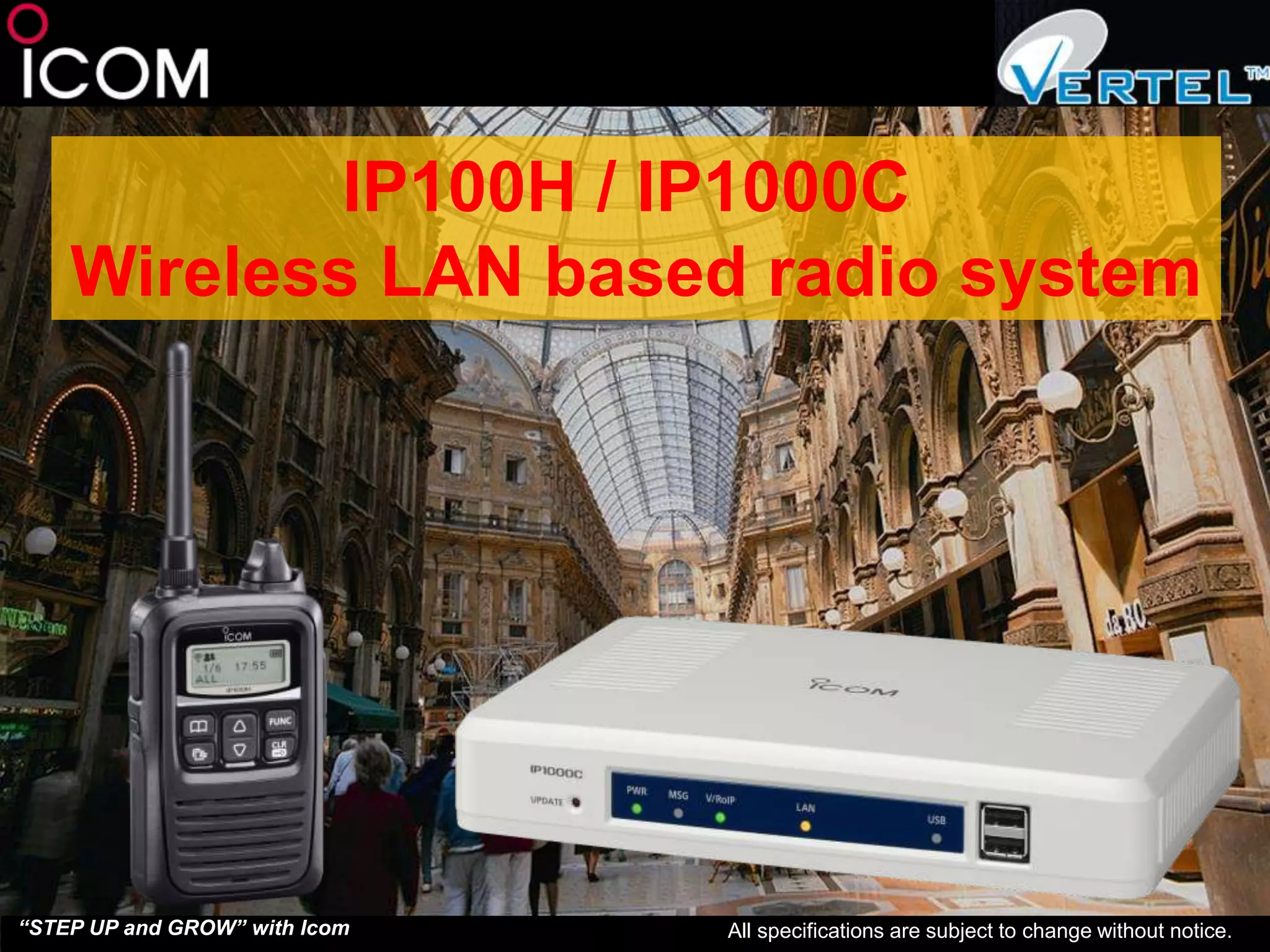 Icom ip radio ppt | PPSX