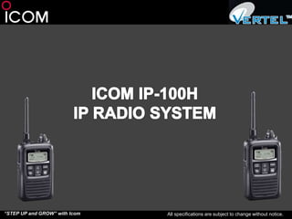 Icom ip radio ppt | PPSX