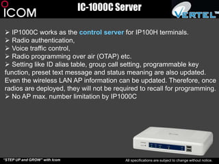 Icom ip radio ppt | PPSX