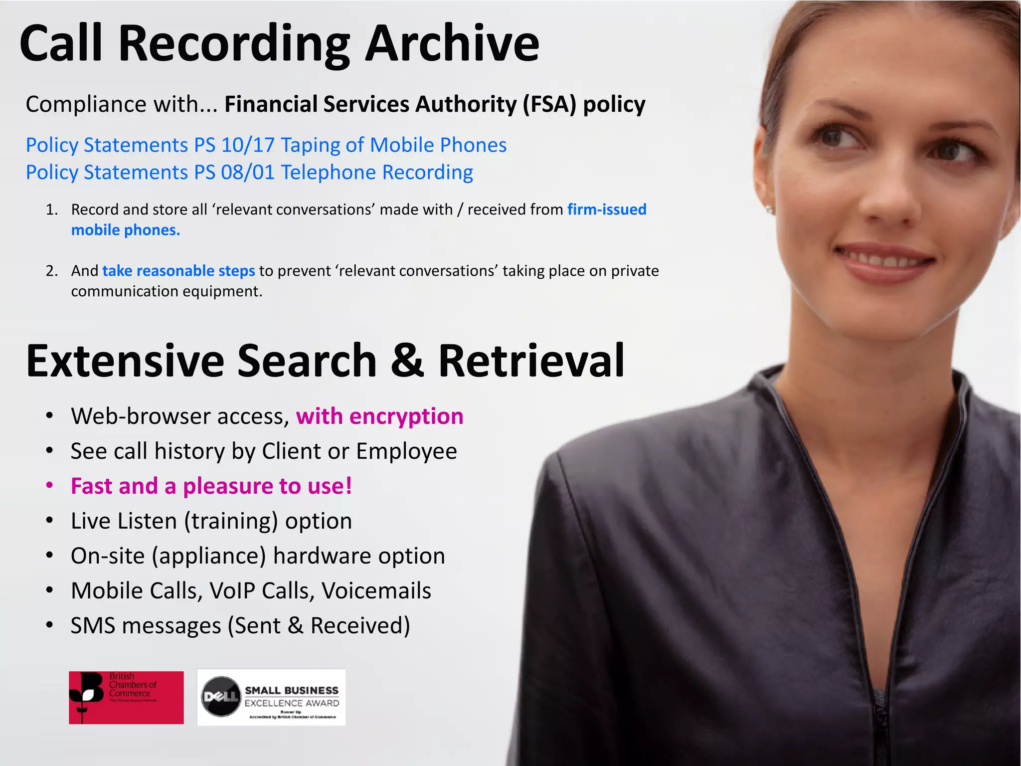 Icomplete phone call archive (mobile and landlines) - e brochure | PDF