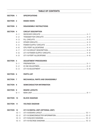 Icom v82 service manual | PDF