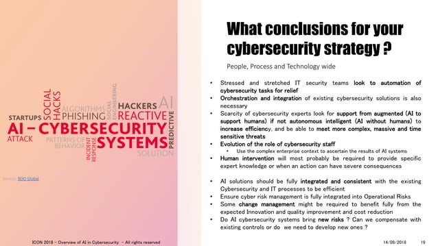 Artificial Intelligence and Cybersecurity | PPTX | Internet | Computing