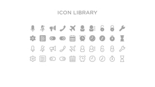Icon library | PPTX