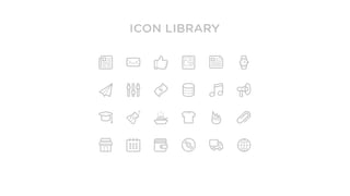 Icon library | PPTX