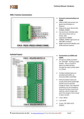iCON Hardware | PDF