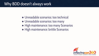 Make BDD work for you - how to write readable and resilient features | PDF