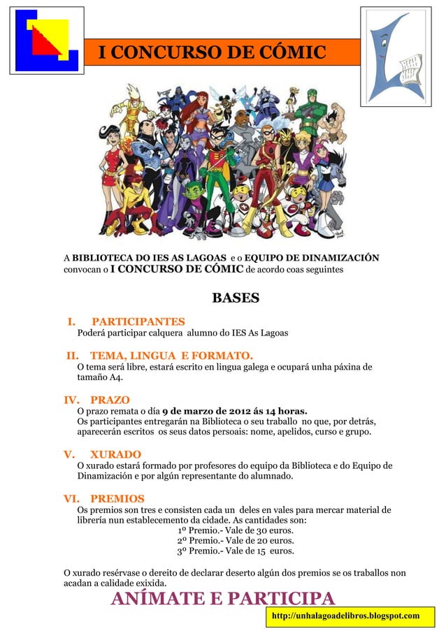 I concurso de comic | PDF