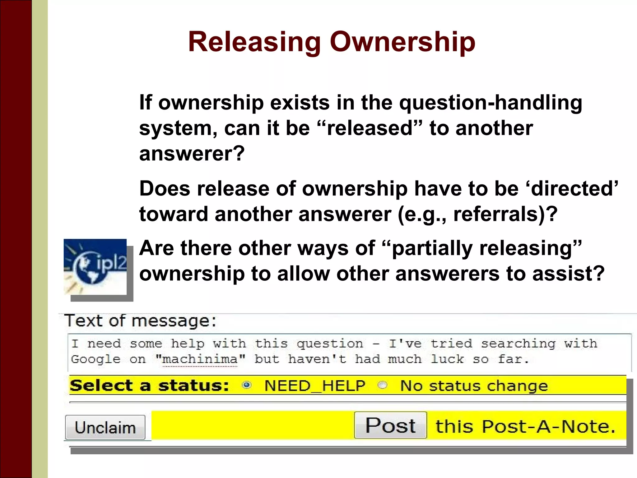 Digital Libraries & Collaboration | PPT