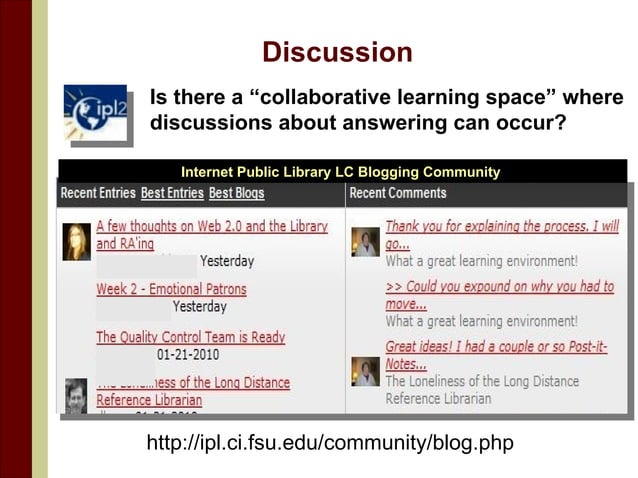Digital Libraries & Collaboration | PPT