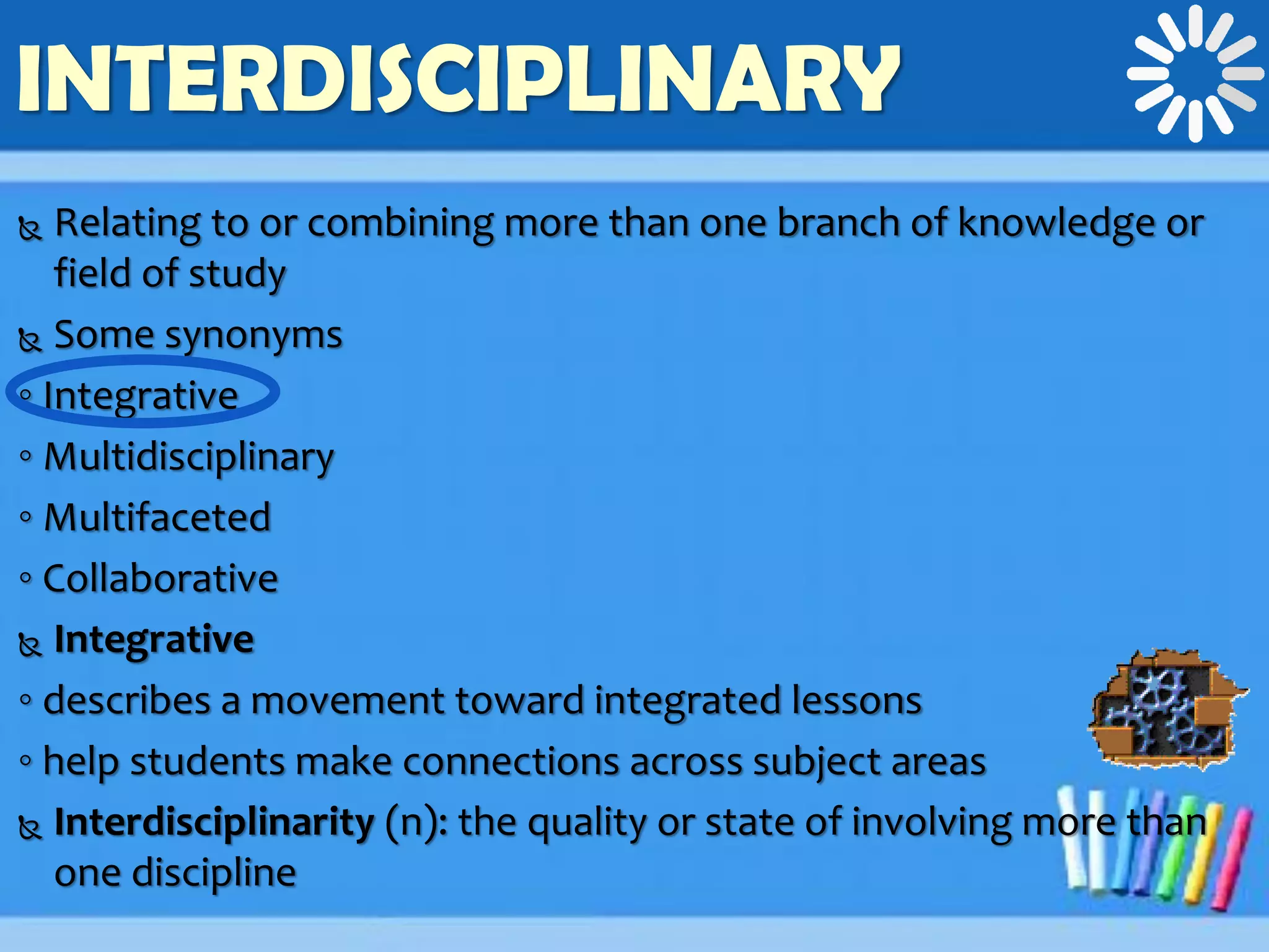 Interdisciplinary Contextualization for Mathematics Education | PDF
