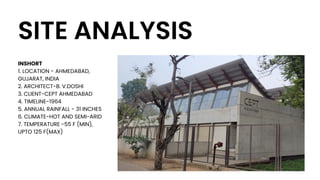 ATMA HOUSE & CEPT ARCHITECTURE CASE STUDY | PDF