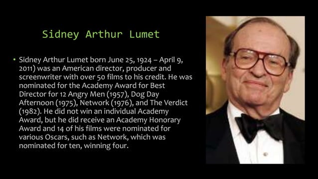 Iconic directors | PPT