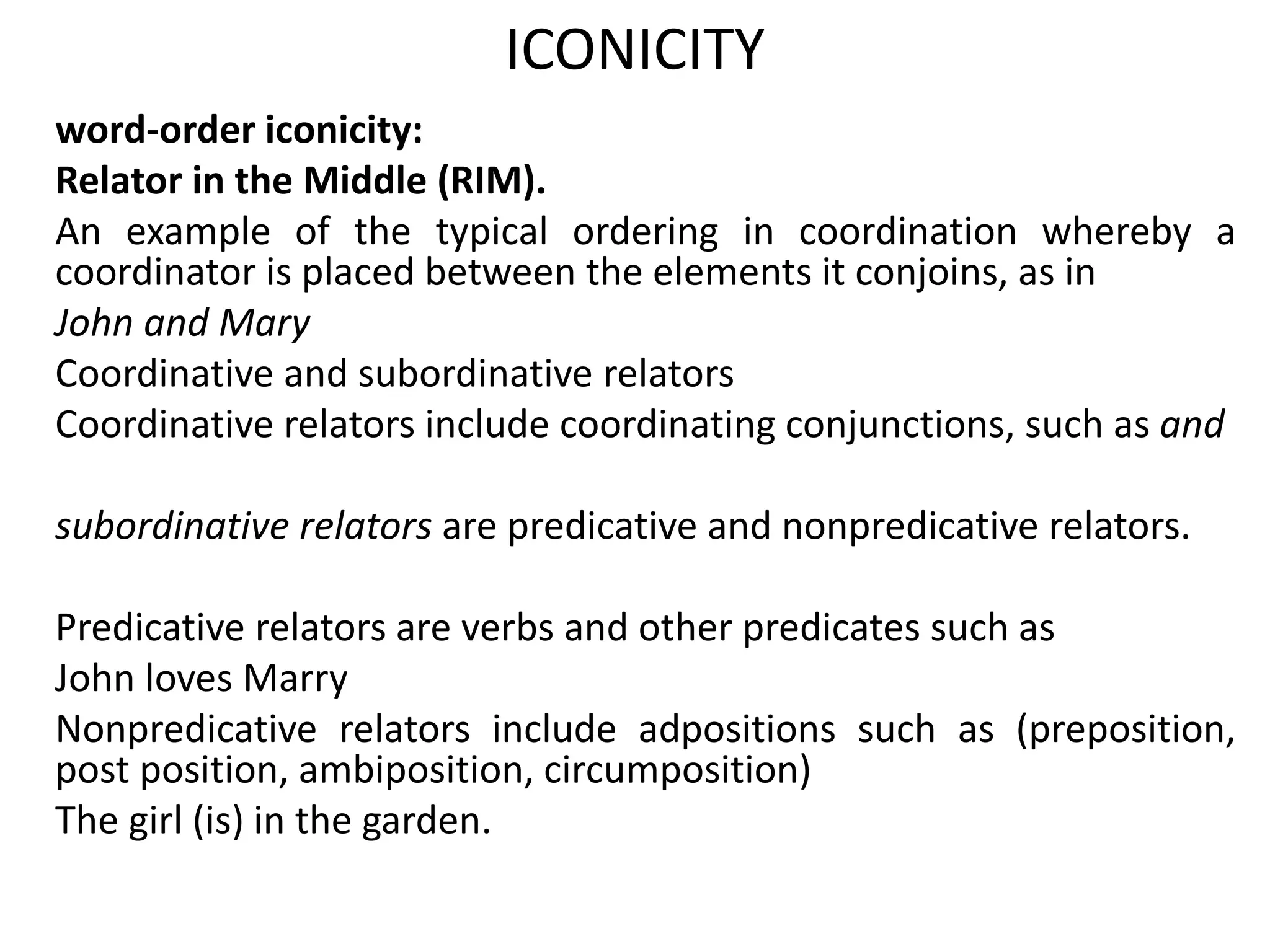 What is iconicity and what makes it a significant part of linguistics ...