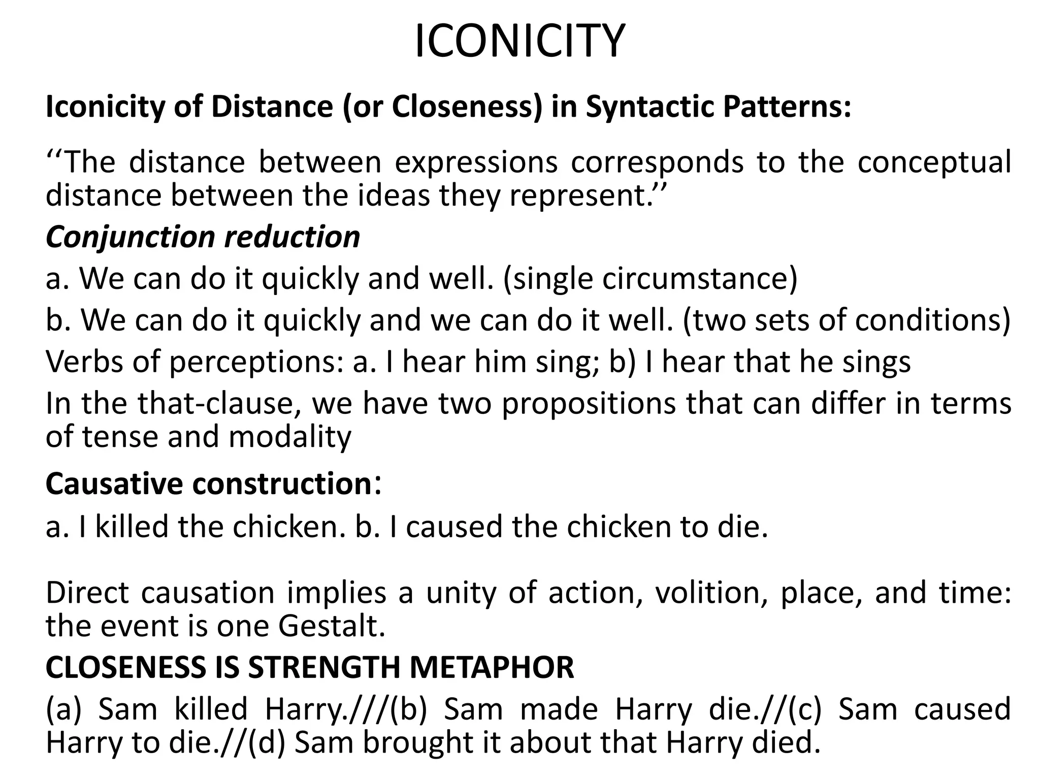 What is iconicity and what makes it a significant part of linguistics ...