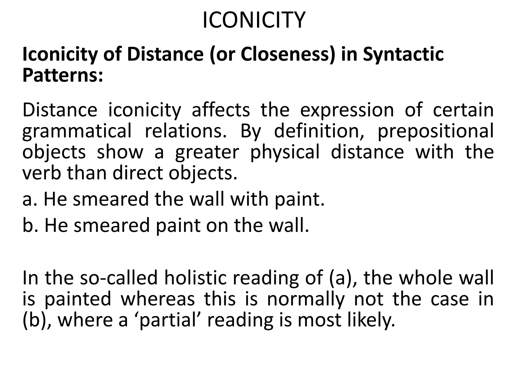 What is iconicity and what makes it a significant part of linguistics ...