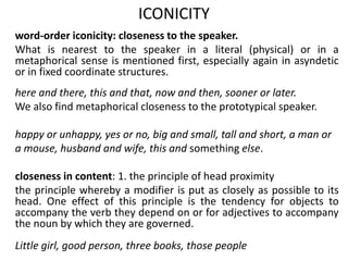 What is iconicity and what makes it a significant part of linguistics ...