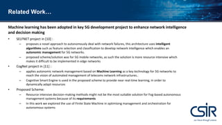Design of an Autonomous Management and Orchestration for Fog Computing | PPT