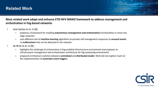 Design Of An Autonomous Management And Orchestration For Fog Computing Ppt