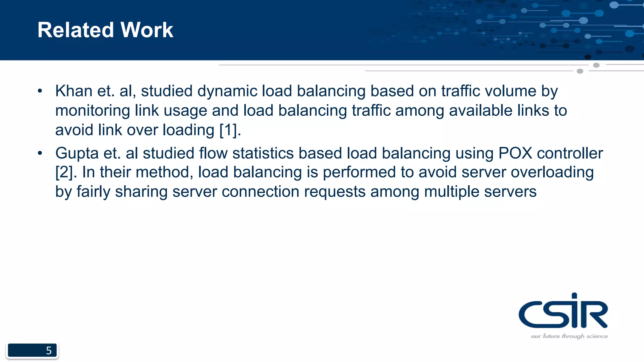 Multipath Load Balancing for SDN Data Plane | PDF