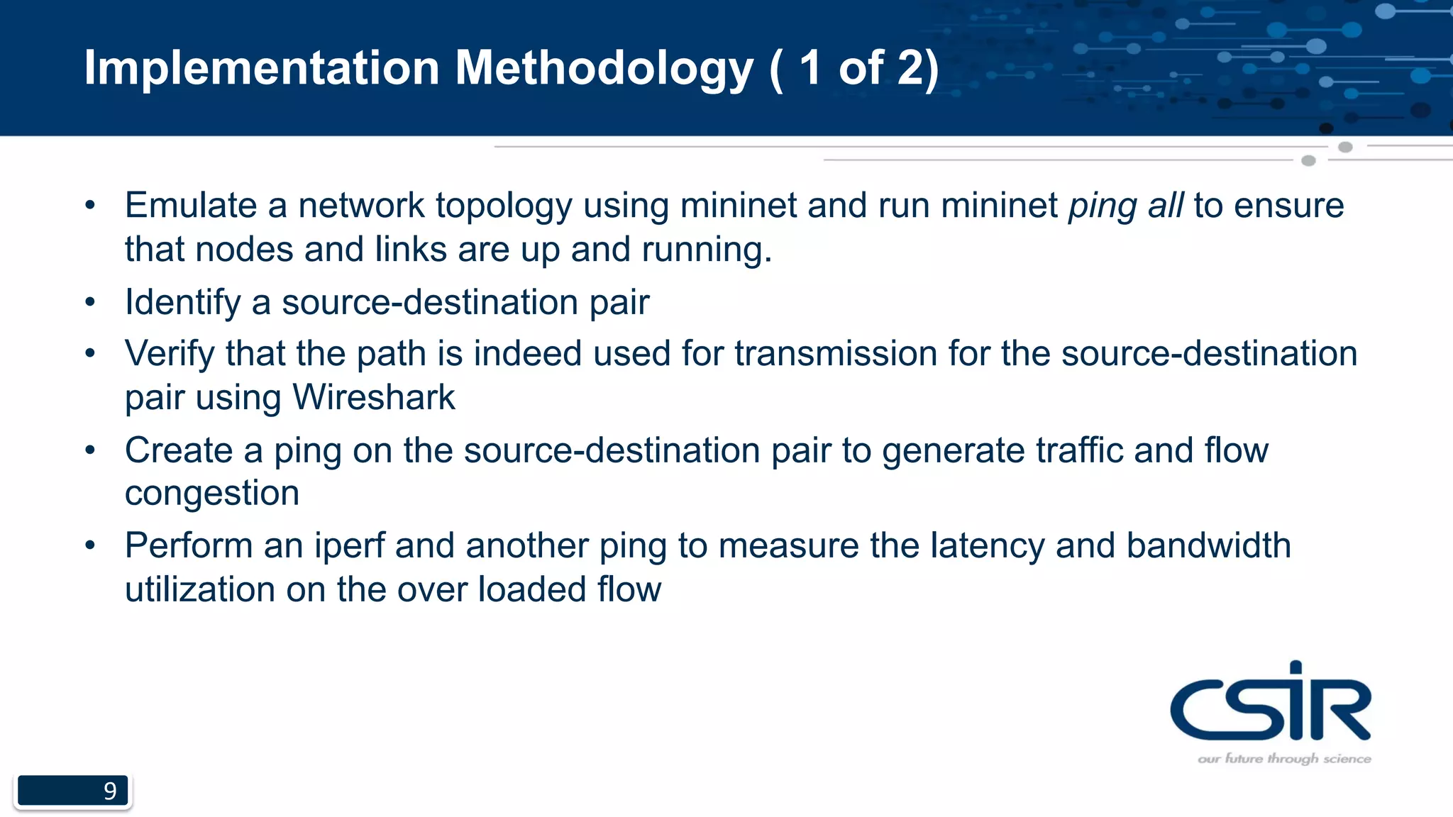 Multipath Load Balancing for SDN Data Plane | PDF