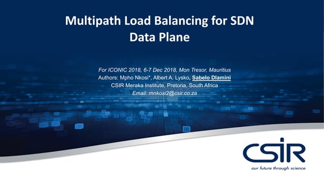 Multipath Load Balancing for SDN Data Plane | PDF